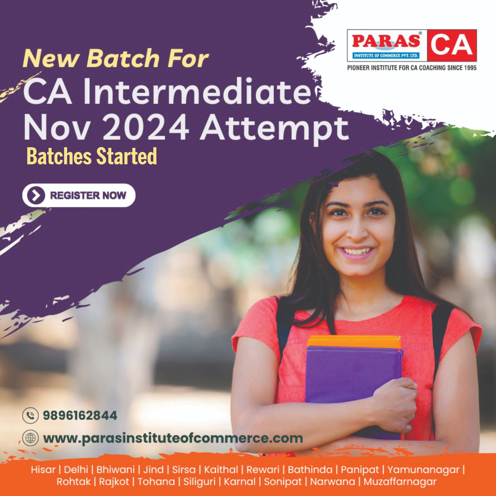 Home - Paras Insitute of Commerce - Best CA Institute in India