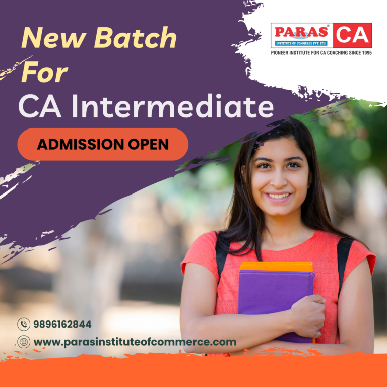 Home - Paras Insitute of Commerce - Best CA Institute in India