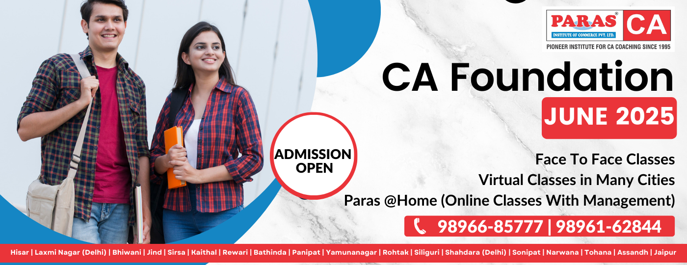 Home - Paras Insitute of Commerce - Best CA Institute in India